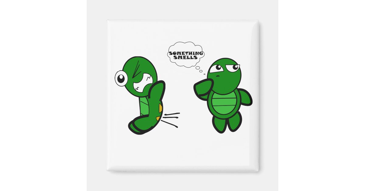 Turtle Fart Magnet | Zazzle