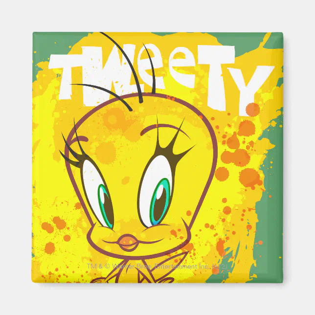TWEETY™ with Name Magnet | Zazzle