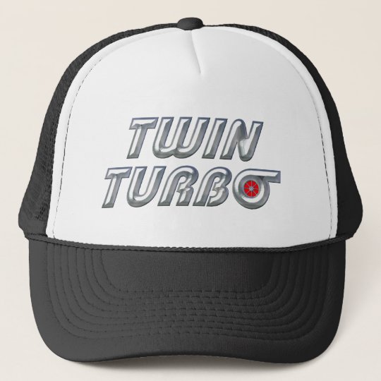 Twin Turbo Trucker Hat | Zazzle.co.uk