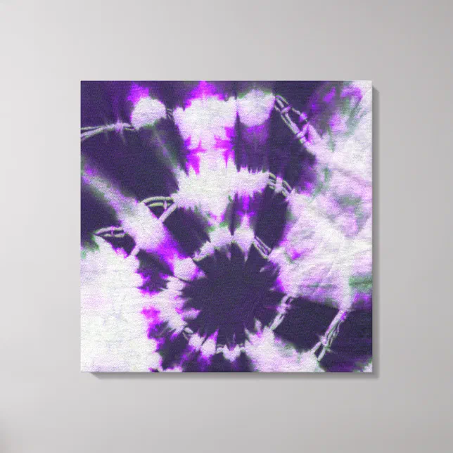 Tye Dye Composition #1 by Michael Moffa Canvas Print | Zazzle