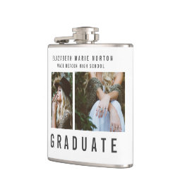 Type graduation hip flask | Zazzle