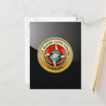 U.S. Marine Corps Forces Command (MARFORCOM) [3D] Postcard | Zazzle