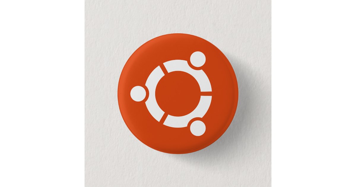 Ubuntu button | Zazzle