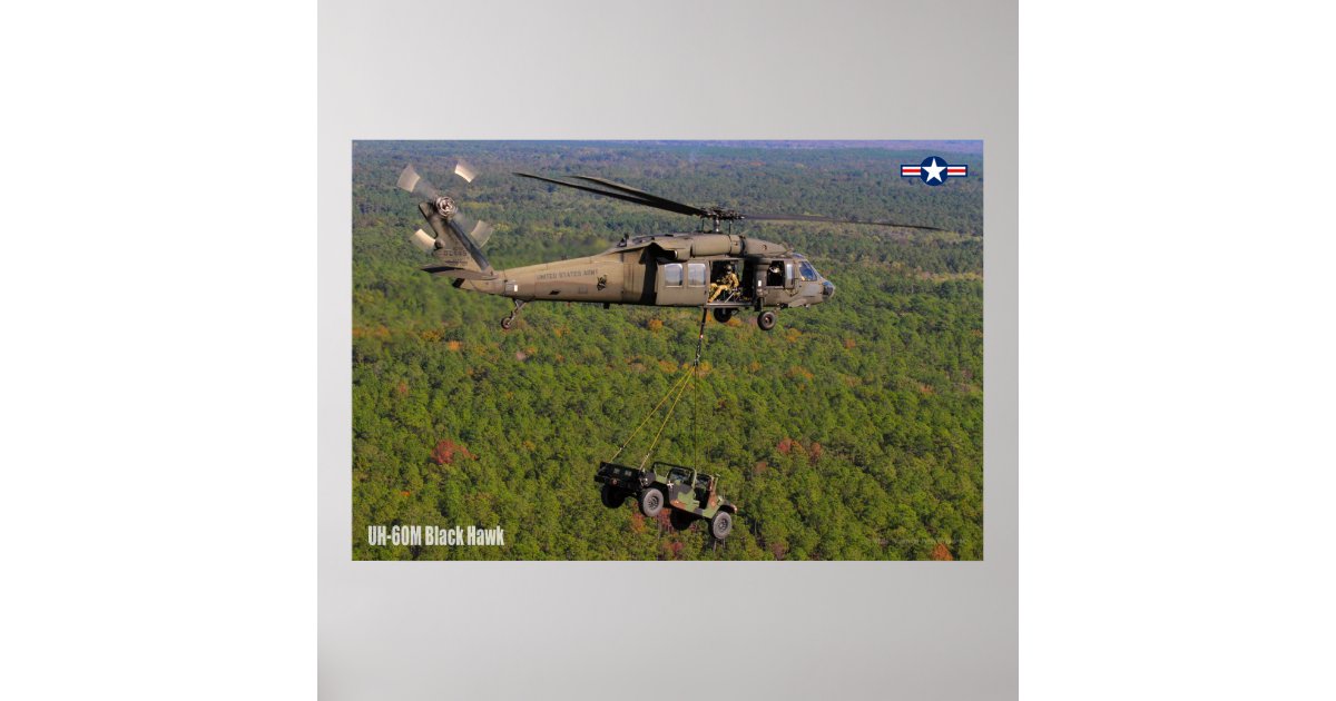 UH-60M BLACK HAWK POSTER | Zazzle