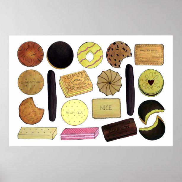 Biscuit Posters & Prints | Zazzle UK