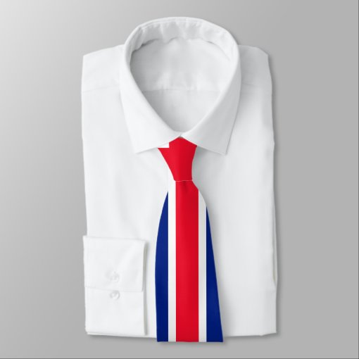 UK British Great Britain England English Flag Tie | Zazzle