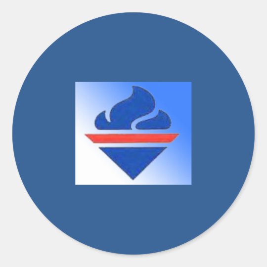 UK Conservative Party Old Logo Classic Round Sticker | Zazzle.co.uk