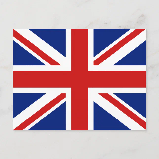 UK Flag Postcard | Zazzle