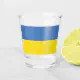 Ukraine Flag, Ukrainian Slava Ukraini Слава Україн Shot Glass | Zazzle