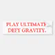 Ultimate Frisbee Bumper sticker | Zazzle