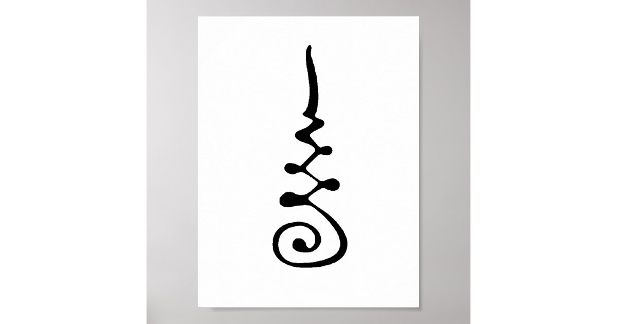 Unalom symbol poster | Zazzle