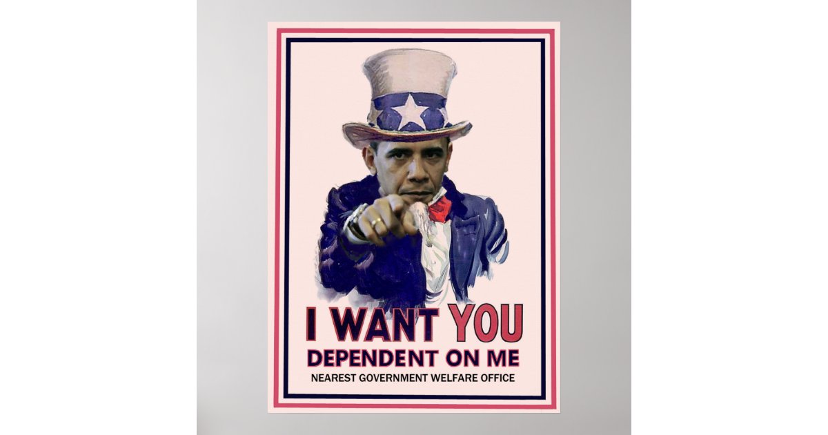 Uncle Sam Obama Poster | Zazzle