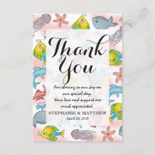 Dolphin Thank You Cards | Zazzle UK