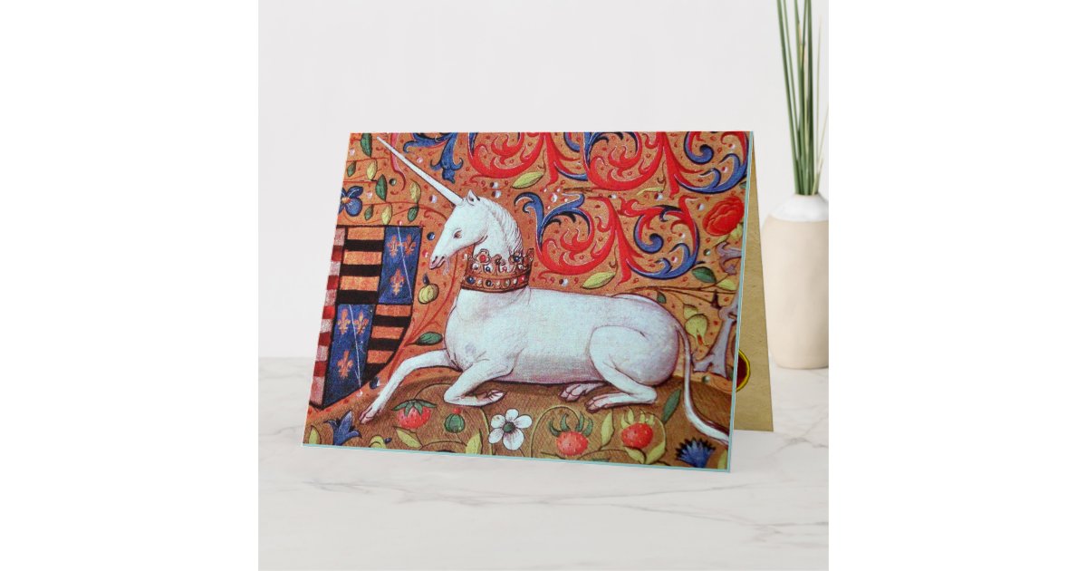 UNICORN Ruby, Happy Birthday Card | Zazzle