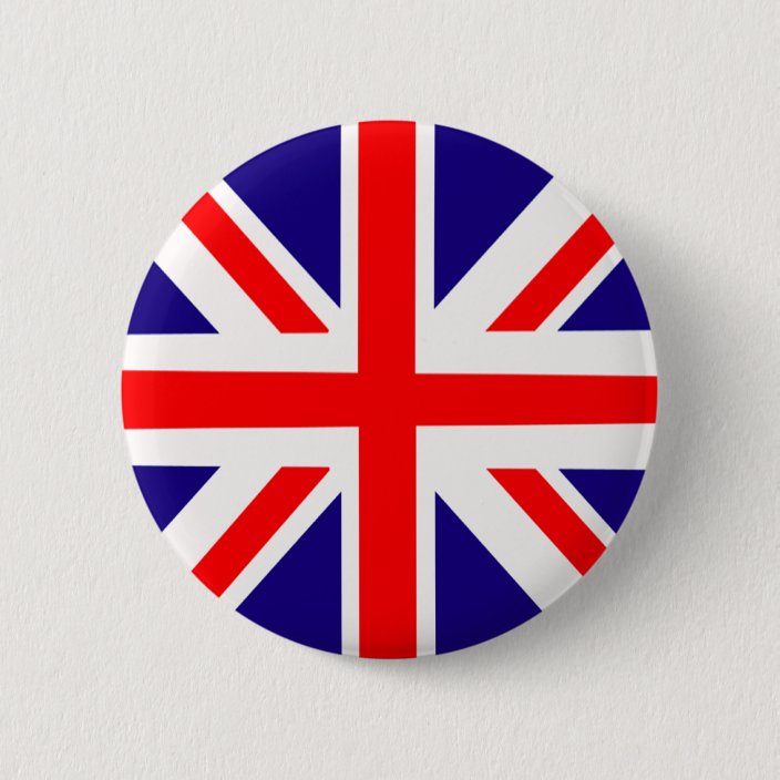 Union Jack pin badge | Zazzle.co.uk