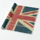 Union Jack Vintage Distressed Wrapping Paper | Zazzle