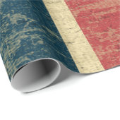 Union Jack Vintage Distressed Wrapping Paper | Zazzle