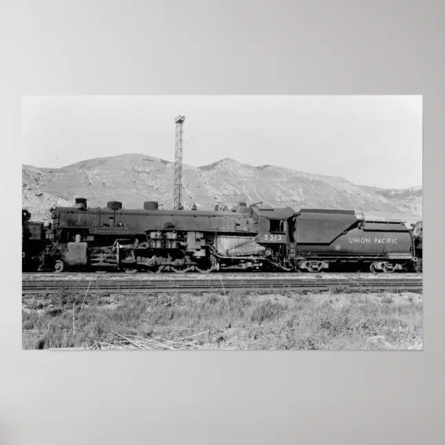 Union Pacific Railroad Engine #5312 Poster | Zazzle