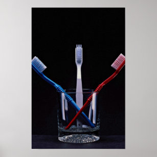 Toothbrush Posters & Prints | Zazzle UK