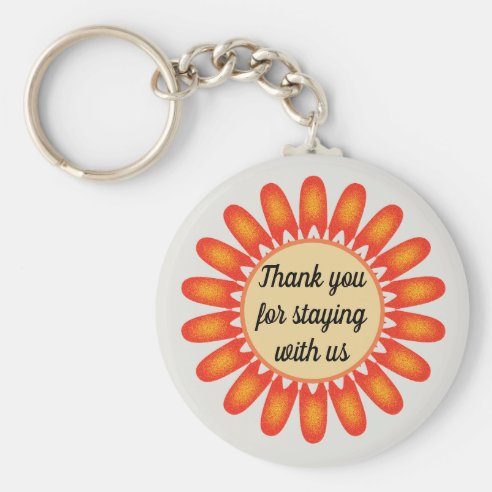 Thank You Key Rings & Keychains | Zazzle UK