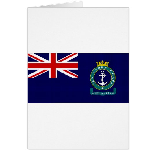 United Kingdom Sea Cadet Corps Flag | Zazzle.co.uk