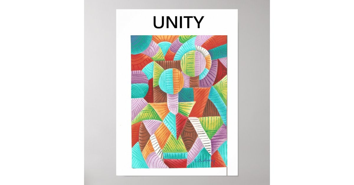 Unity Poster | Zazzle