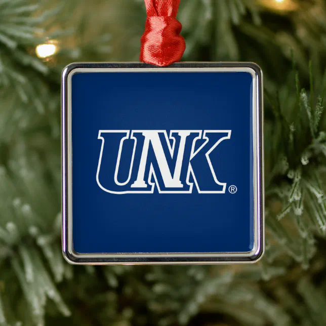 UNK | University of Nebraska at Kearney Metal Tree Decoration | Zazzle