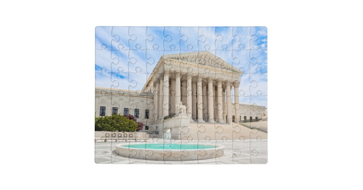 US Supreme Court Jigsaw Puzzle | Zazzle