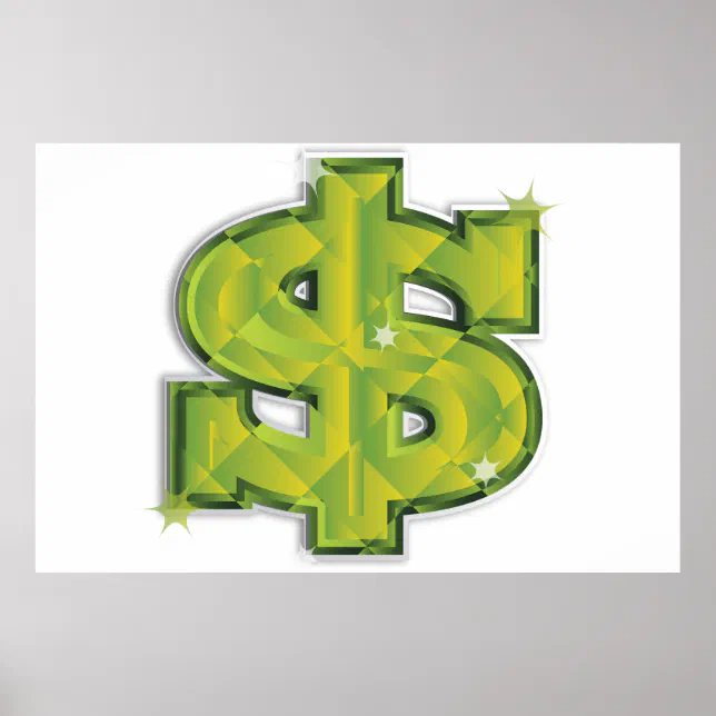 USA Dollar Poster | Zazzle