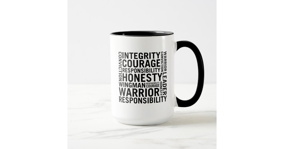 USAF | Integrity, Courage, Responsibility Mug | Zazzle