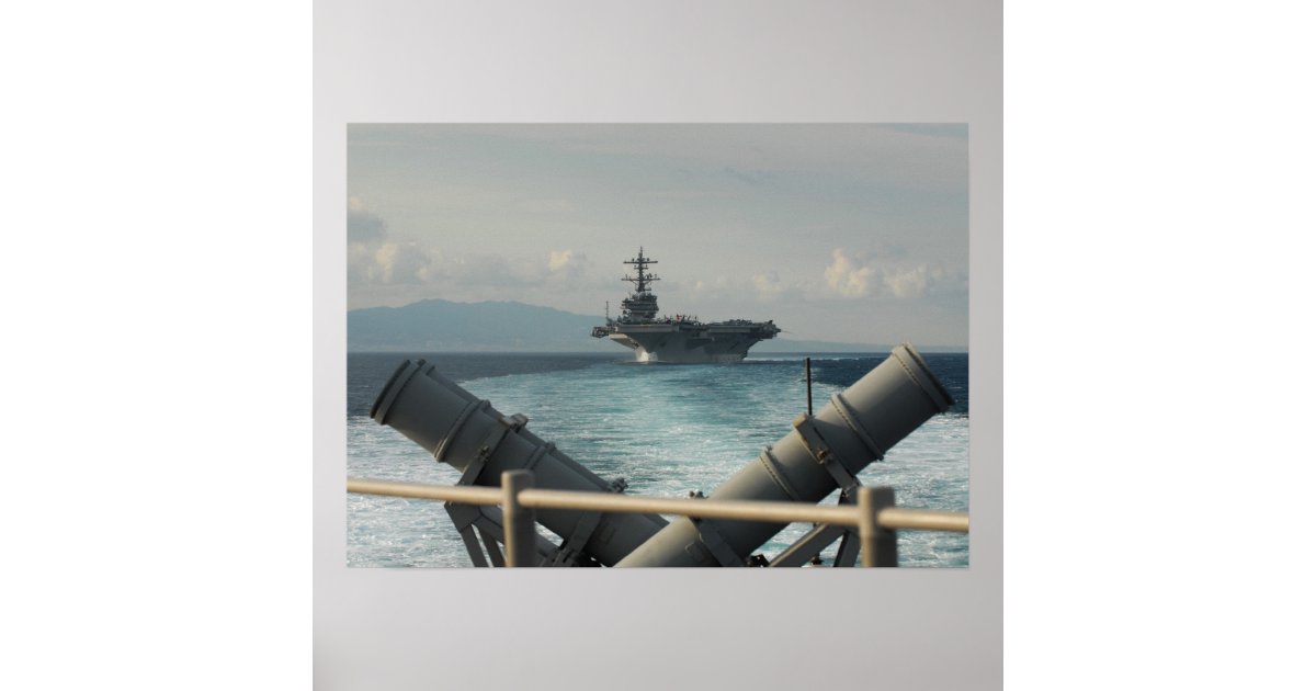 USS Gettysburg; CG 64; ships; navy; u.s. navy; Poster | Zazzle