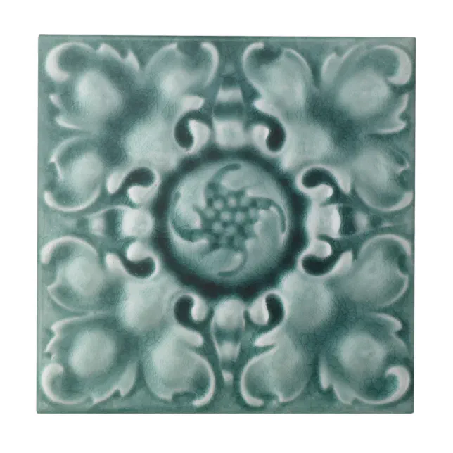 V0007 Victorian Antique Reproduction Ceramic Tile | Zazzle