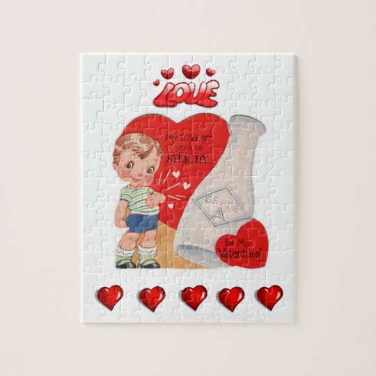 Valentine's Day Jigsaw Puzzle | Zazzle.co.uk