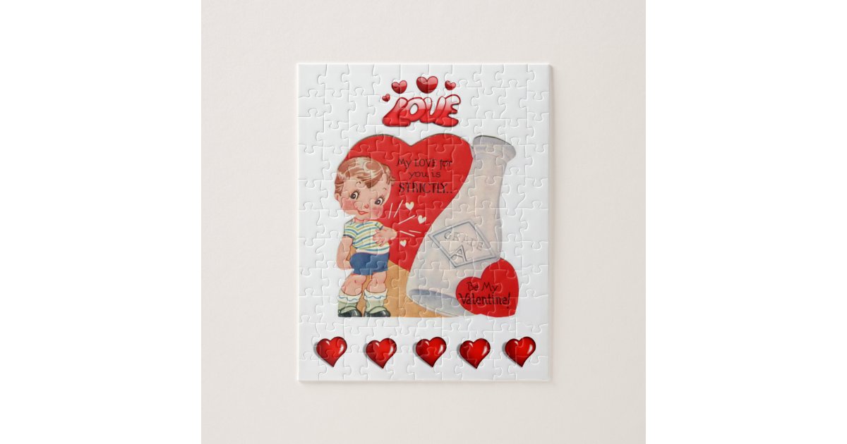 Valentine's Day Jigsaw Puzzle | Zazzle