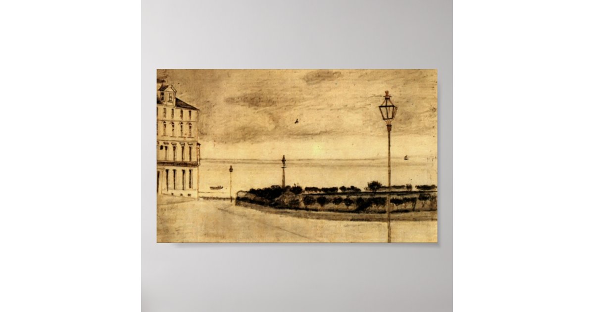 Van Gogh - View of Royal Road, Ramsgate Poster | Zazzle