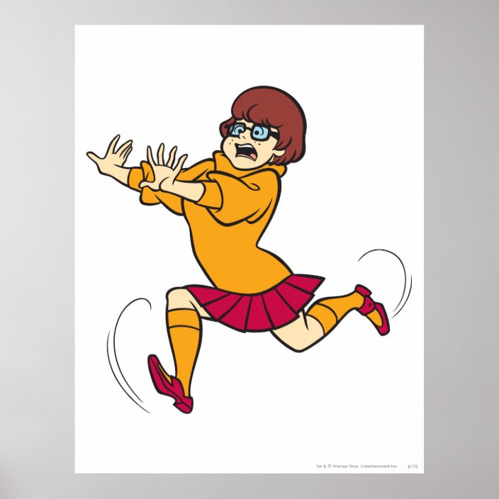 Velma Running Poster | Zazzle.co.uk