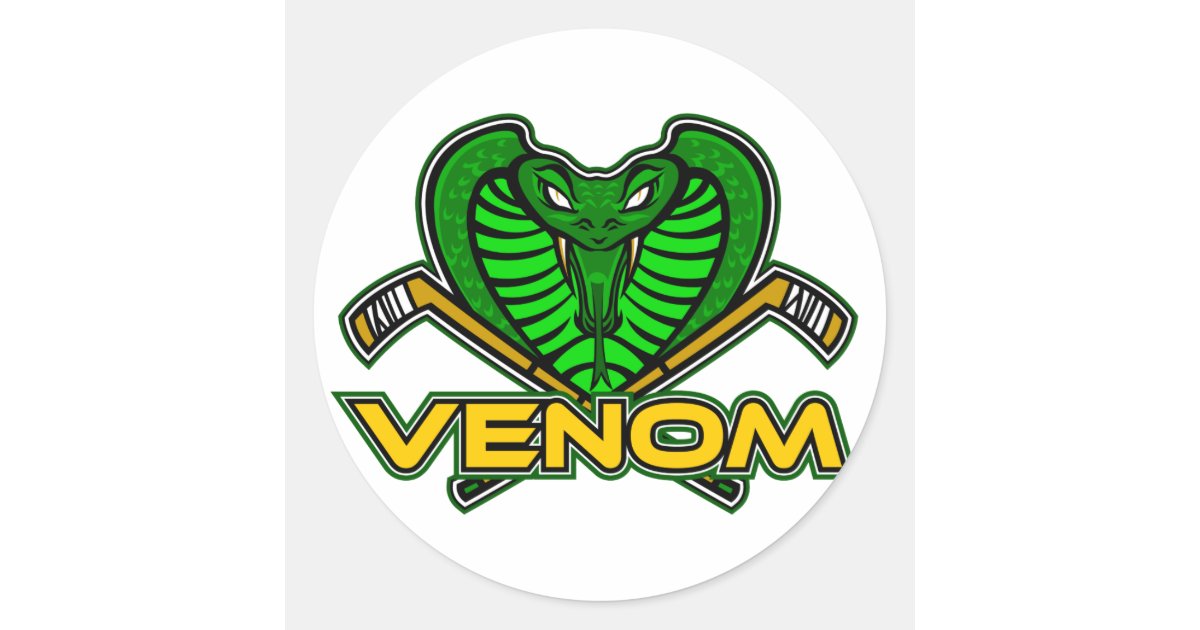 Venom Logo Sticker | Zazzle
