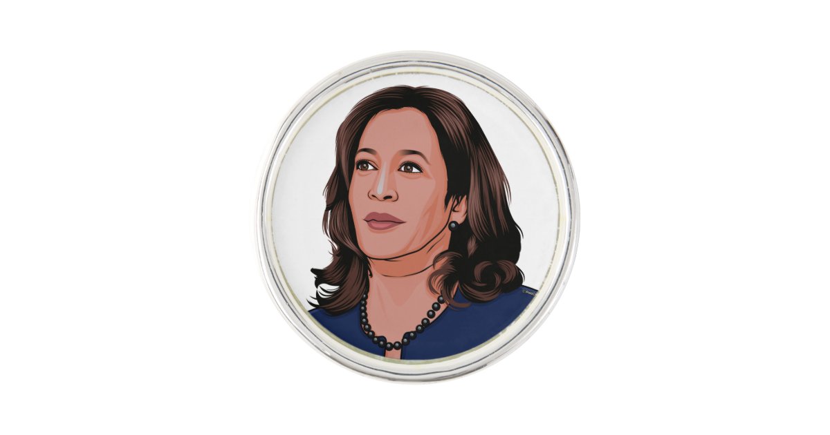 Vice President Kamala Harris Lapel Pin | Zazzle