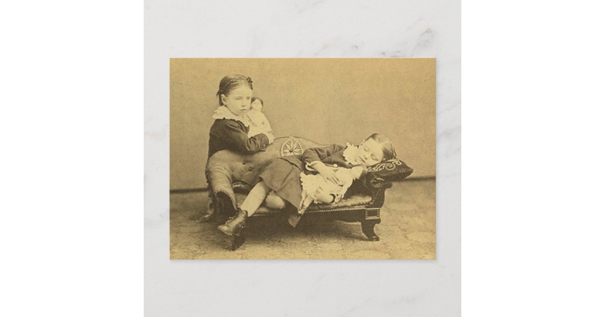 Victorian Era Death Photo Postcard | Zazzle