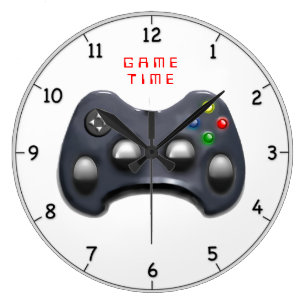 Gamer Wall Clocks | Zazzle UK