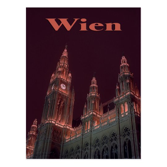 Vienna Austria Postcard | Zazzle.co.uk