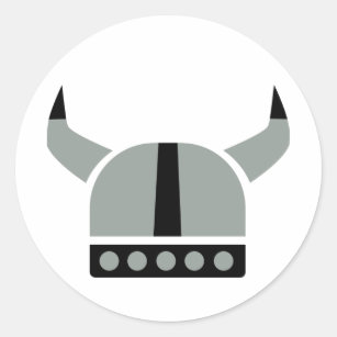 Viking Helmet Stickers & Labels | Zazzle UK