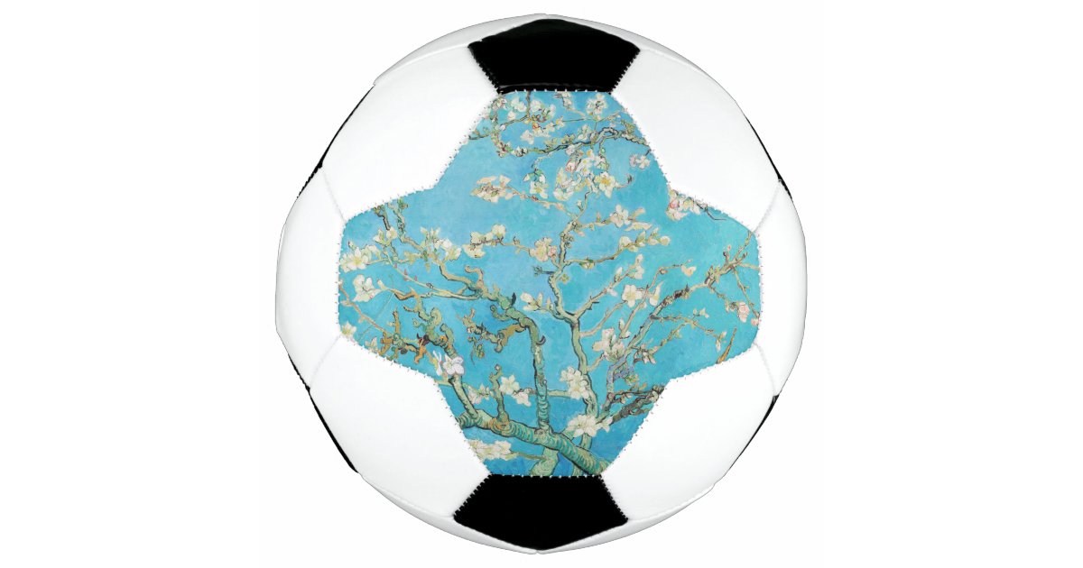Vincent van Gogh - Almond Blossom Football | Zazzle