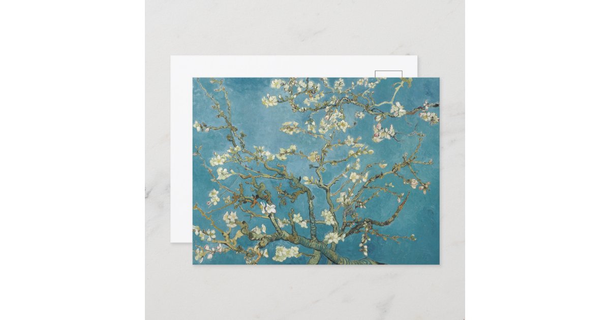 Vincent van Gogh's Almond blossom Postcard | Zazzle