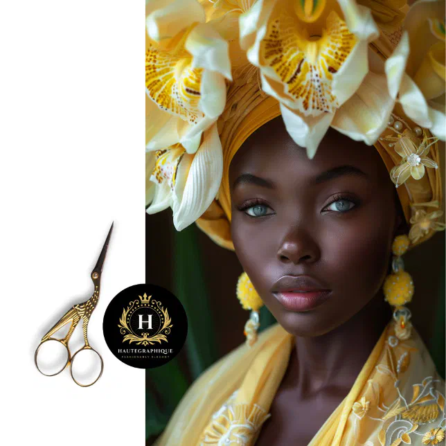 Vintage African American Woman Decoupage Tissue Paper | Zazzle