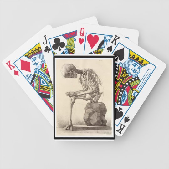 Vintage Anatomical Skeleton Playing Card Deck | Zazzle.co.uk
