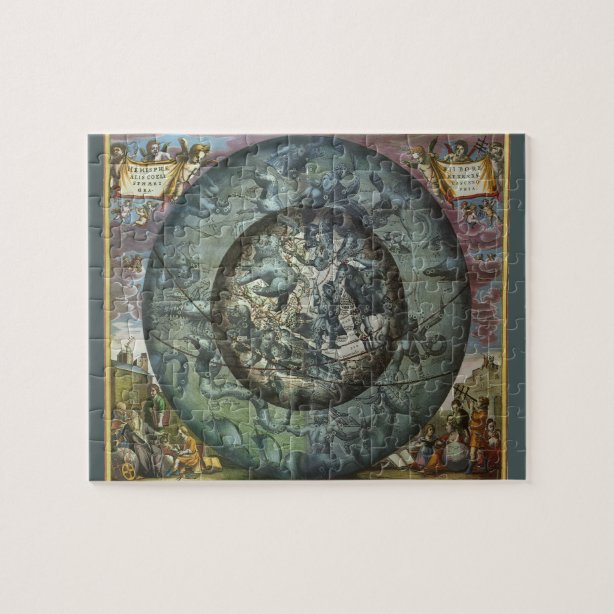 Vintage Celestial Jigsaw Puzzles | Zazzle.co.uk
