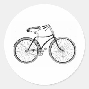 Vintage Bicycle Stickers & Labels | Zazzle UK