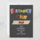 Vintage Birthday ransom letter Invitation | Zazzle