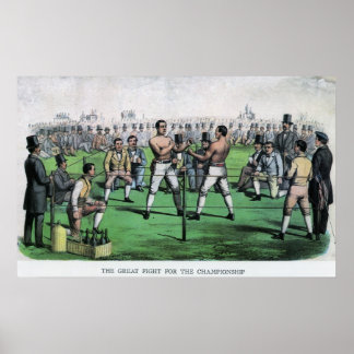 Vintage Boxing Posters | Zazzle.co.uk